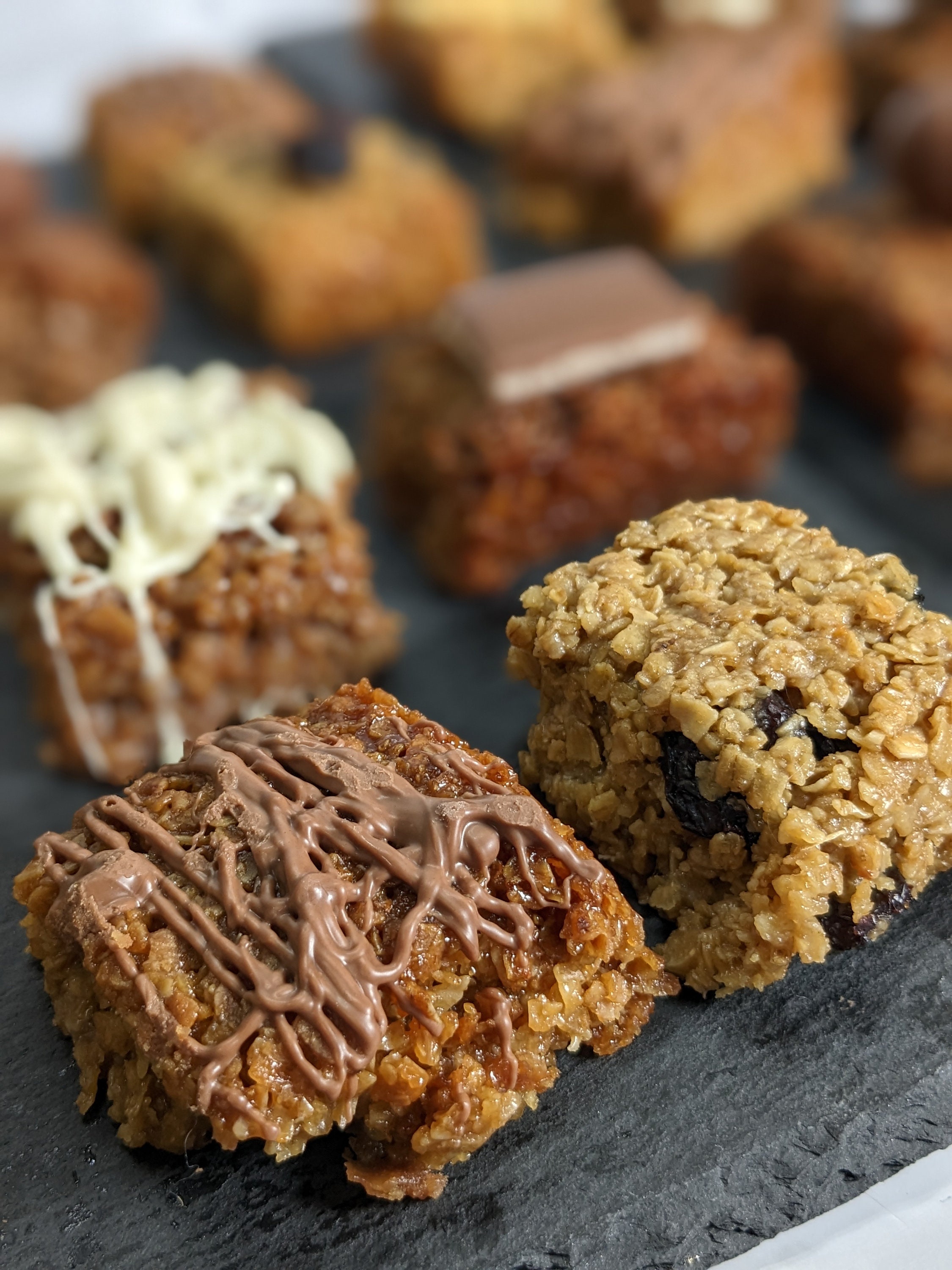 Flapjacks - Create Your Own - Old School British Style Sticky Traybake ...