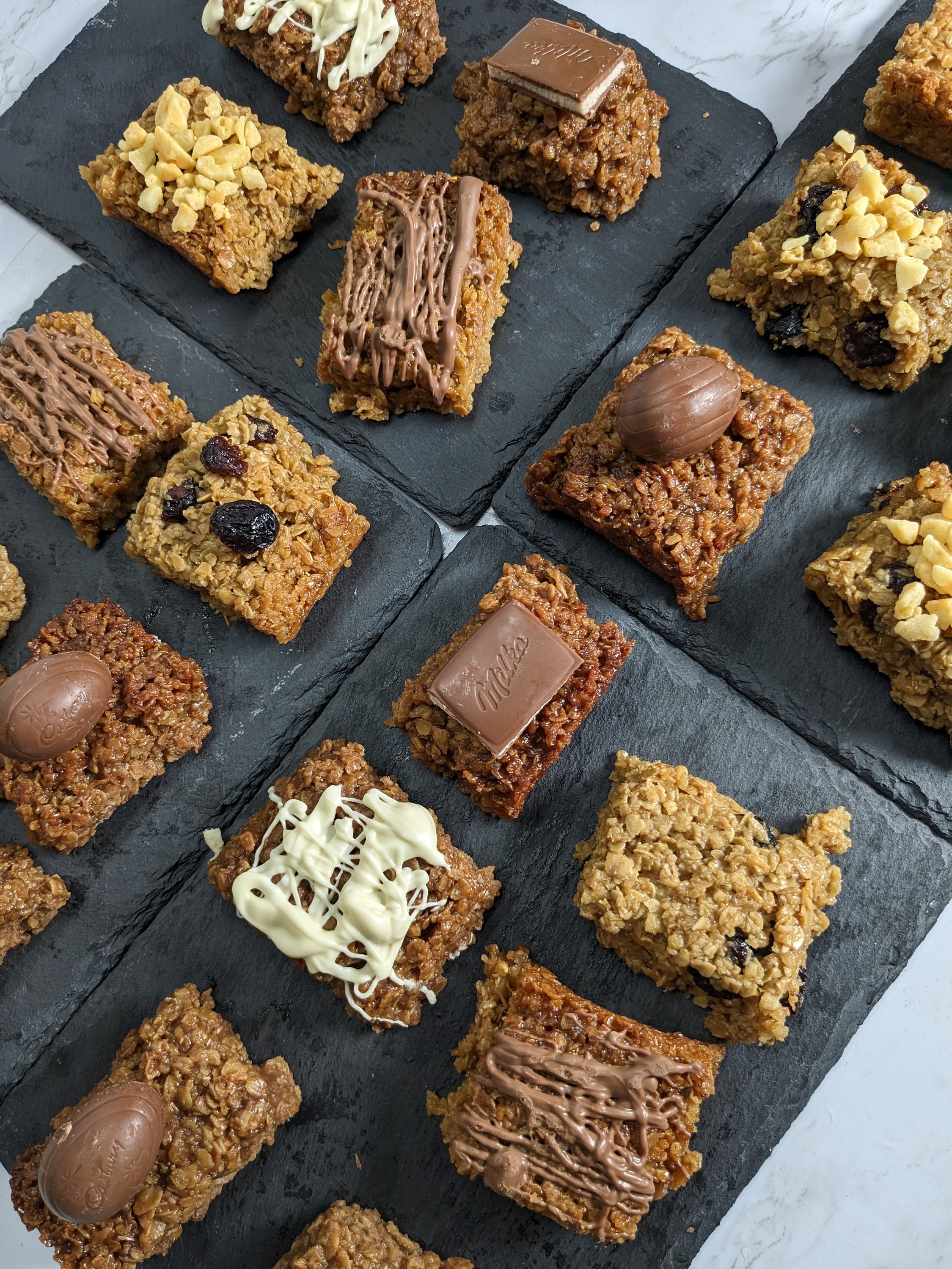 Flapjacks - Create Your Own - Old School British Style Sticky Traybake ...