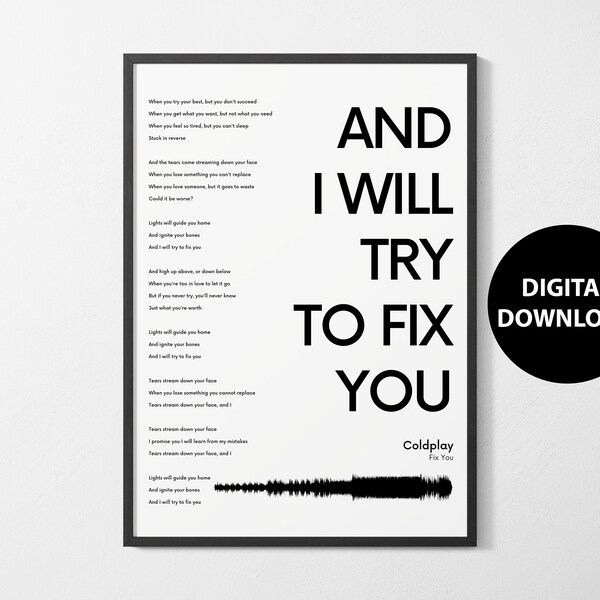 Coldplay - Etsy