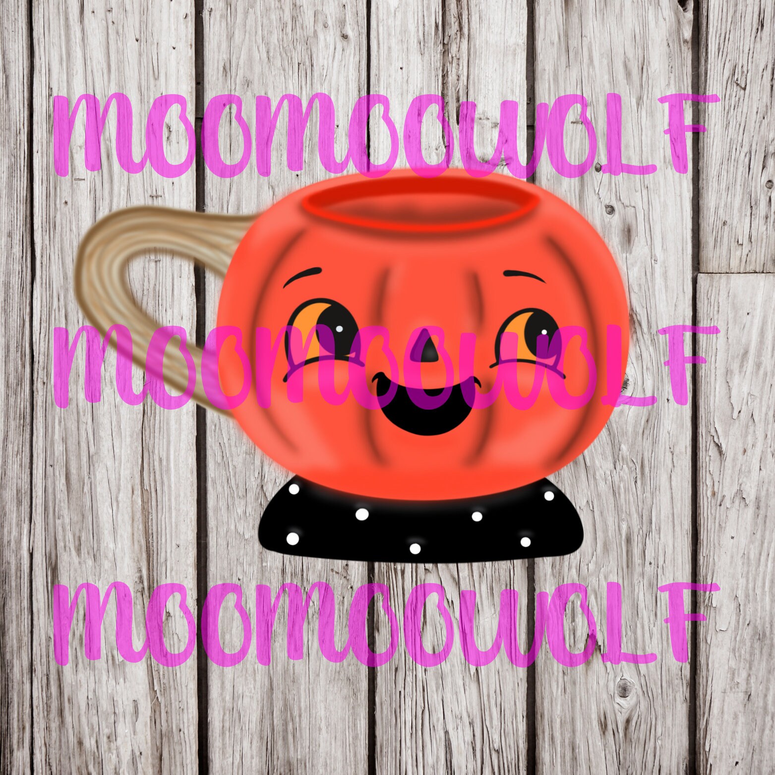 Spooky Tea Party Characters PNG - Etsy