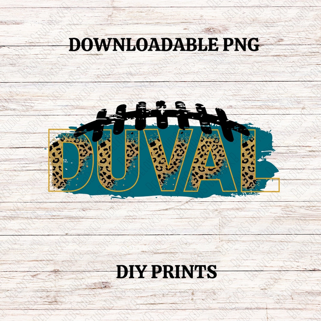 Duval Downloadable PNG, Jaguars SVG, Jacksonville DIY Print - Etsy