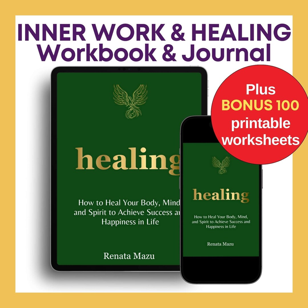 Inner Work & Healing Workbook Journal - Self-discovery, Shadow Work ...