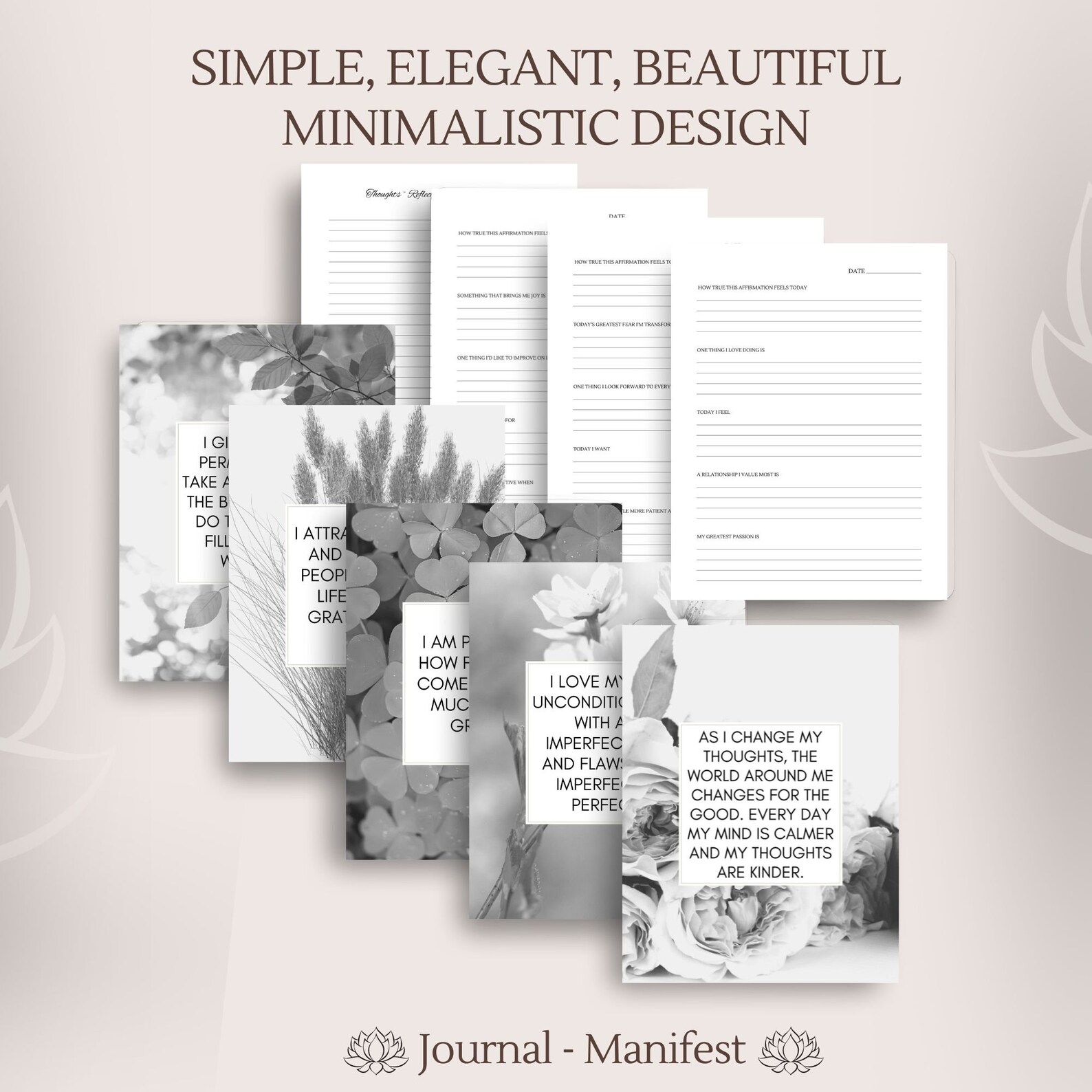Self Discovery Journal Digital Journal Prompts Pdf Printable, Daily ...