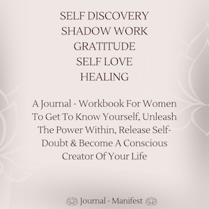 Self Discovery Journal Digital Journal Prompts Pdf Printable, Daily ...
