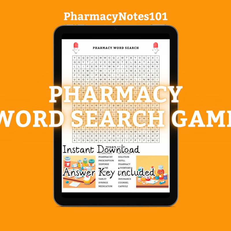 Pharmacy Week Games - Etsy