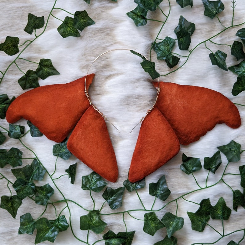 Made to Order Atlas Moth Wing Headpiece - Etsy