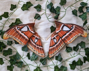 Made to Order Rosy Maple Moth Wing Headpiece - Etsy