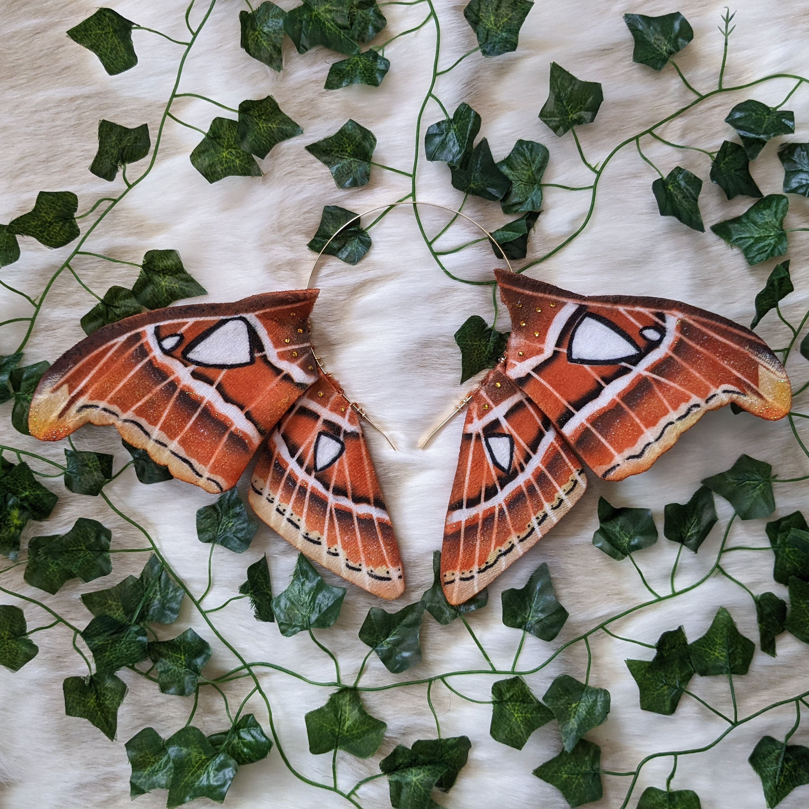 Made to Order Atlas Moth Wing Headpiece - Etsy