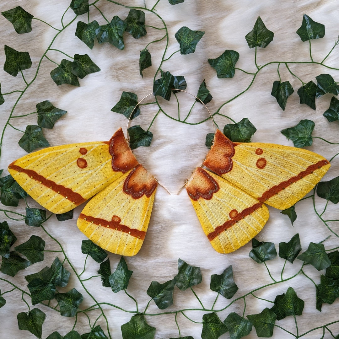 Made to Order Imperial Moth Wing Headpiece - Etsy