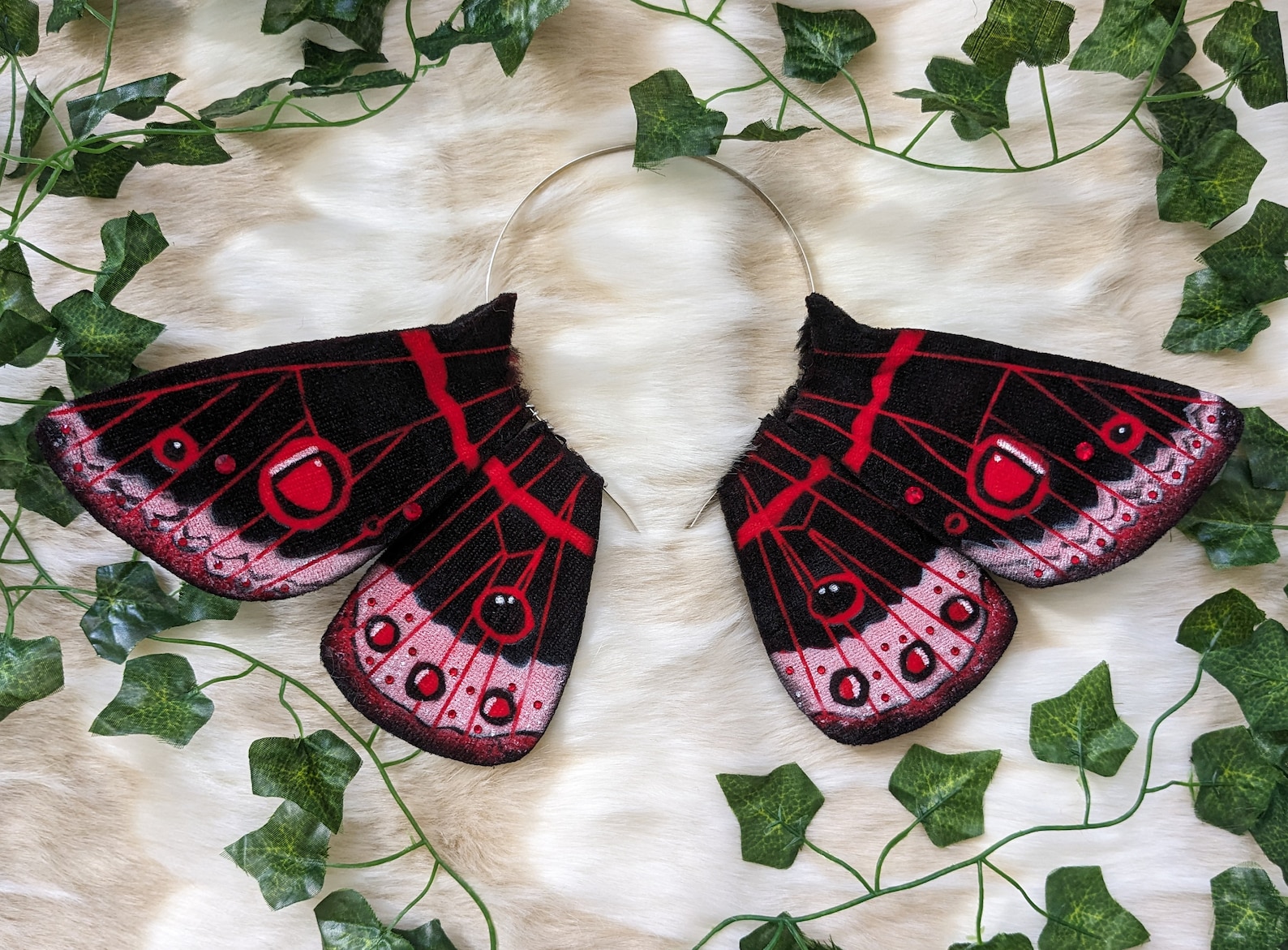 Made to Order Mothman Wing Headpiece - Etsy