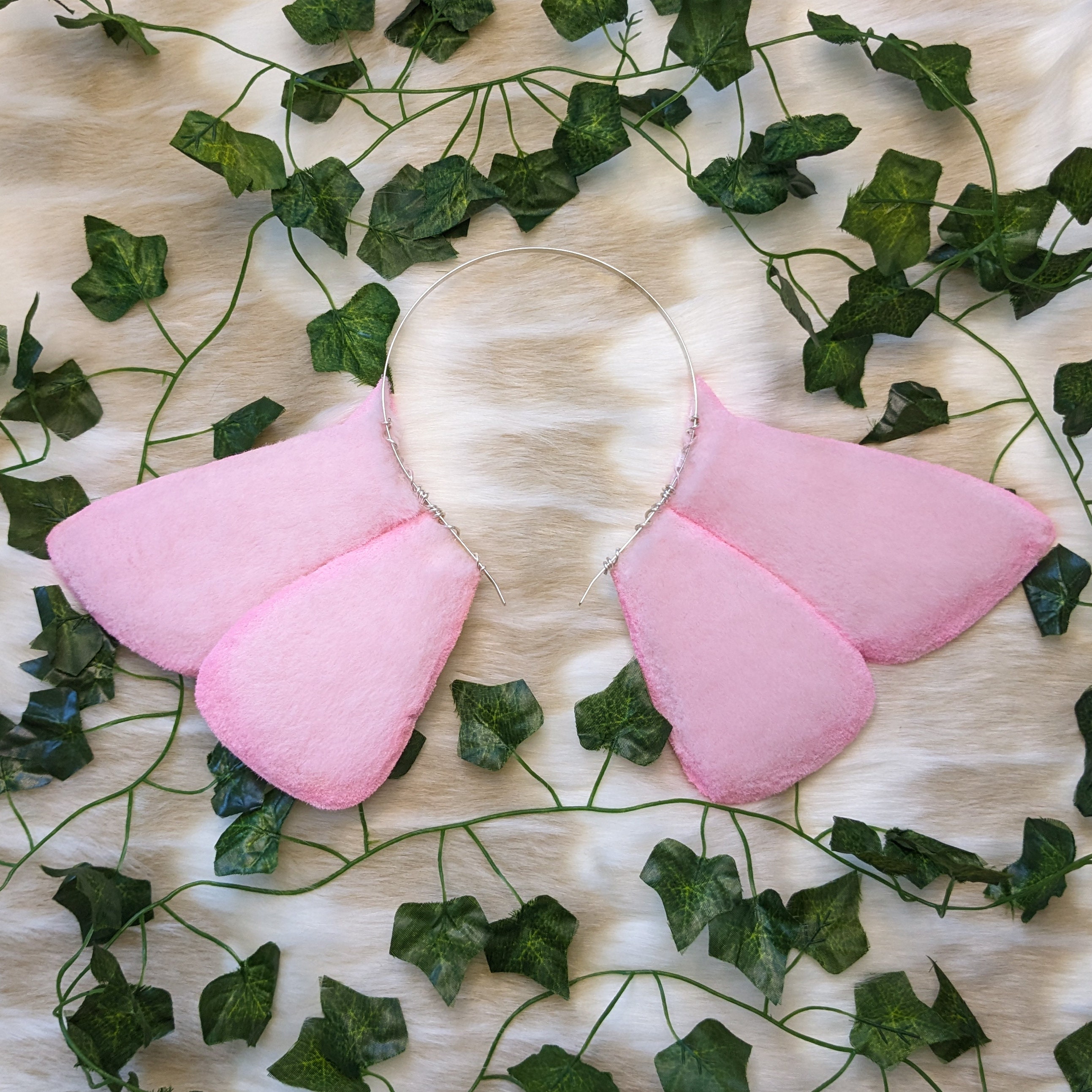 Made to Order Rosy Maple Moth Wing Headpiece - Etsy