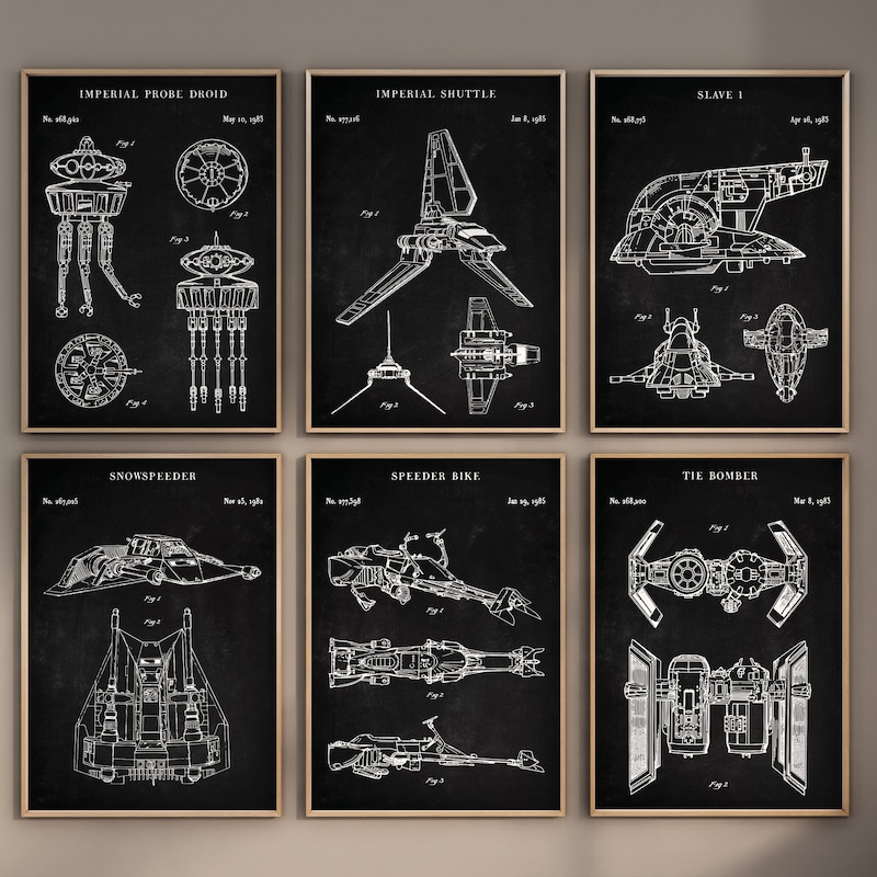 Starwars Poster - Etsy