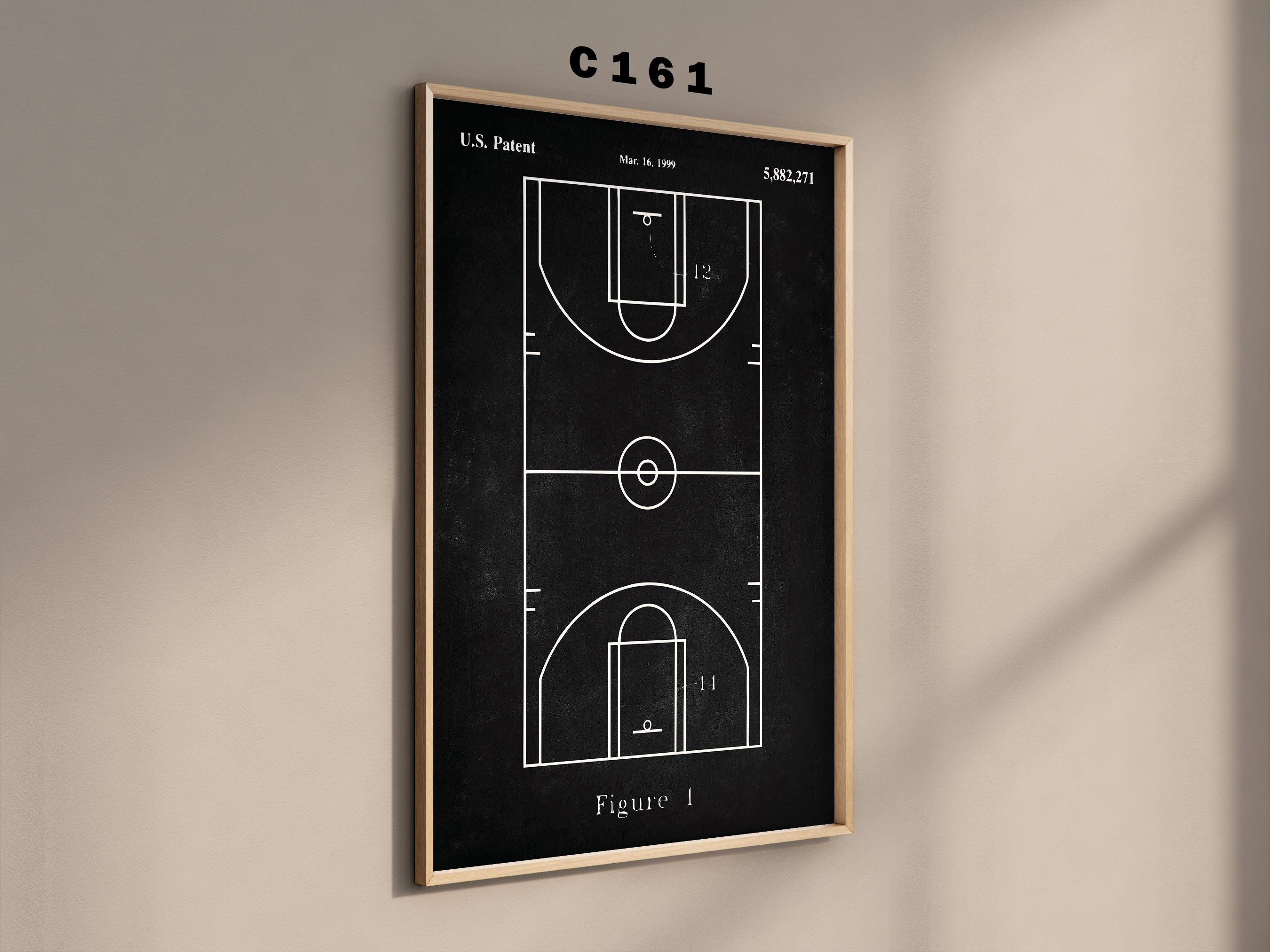 Basketball Patent Prints, Set of 4, Basketball Prints, Basketball Wall ...