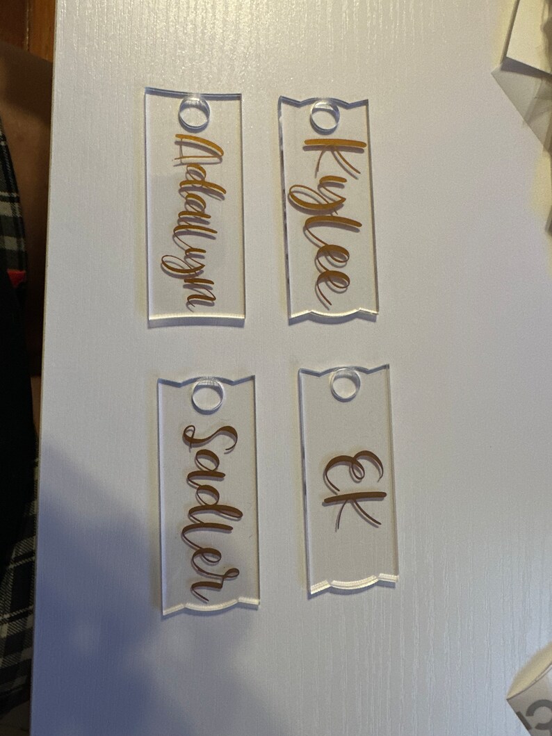 Customized Stanley Cup Name Badges - Etsy