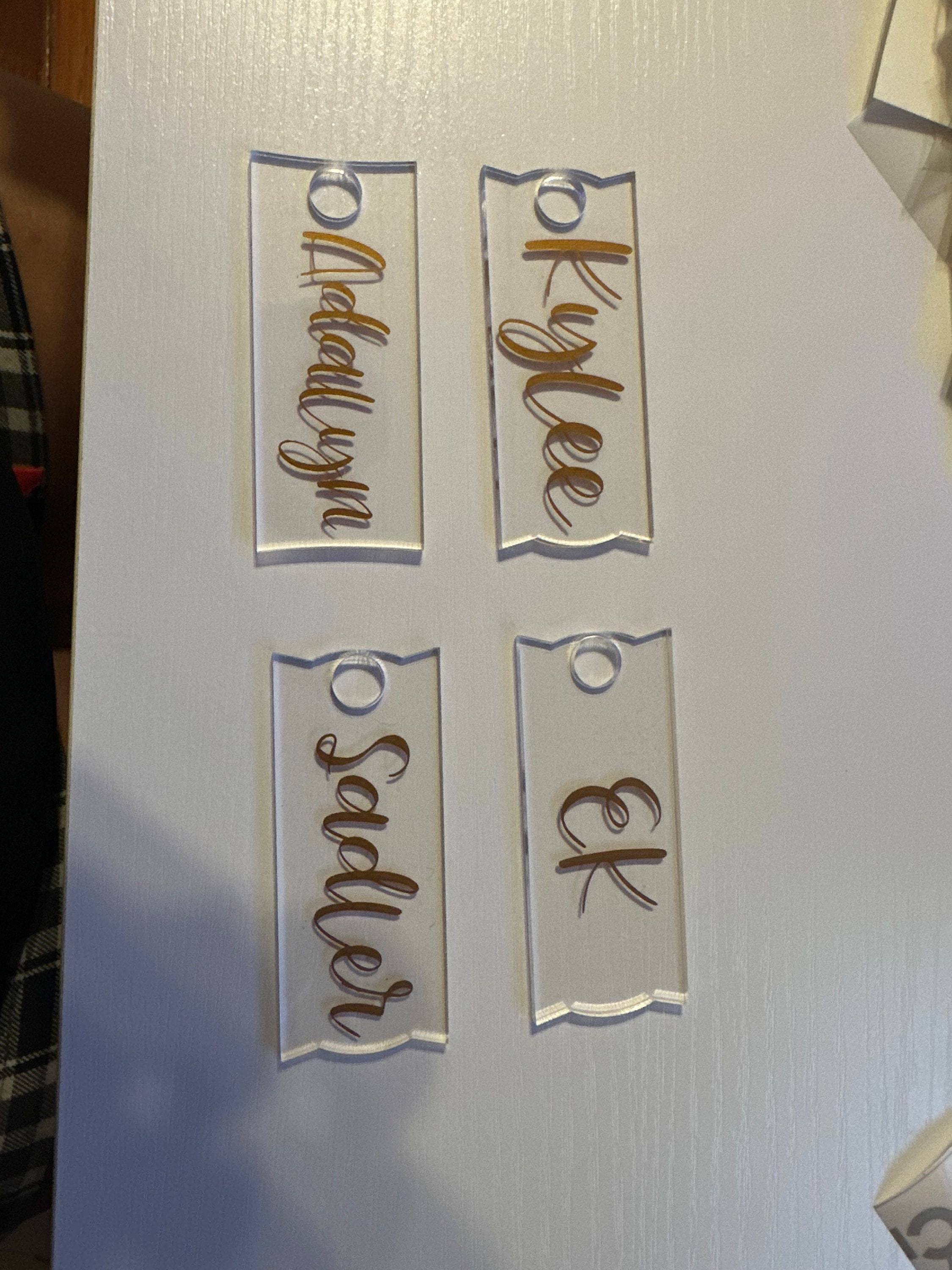 Customized Stanley Cup Name Badges - Etsy