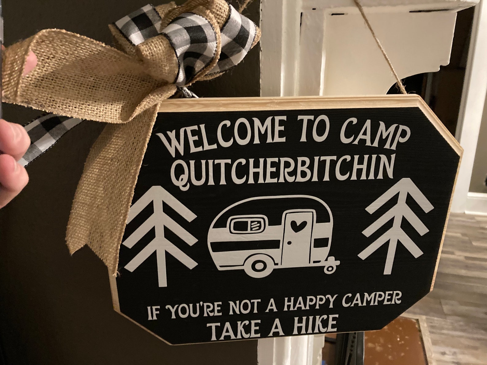 Camping Sign - Etsy