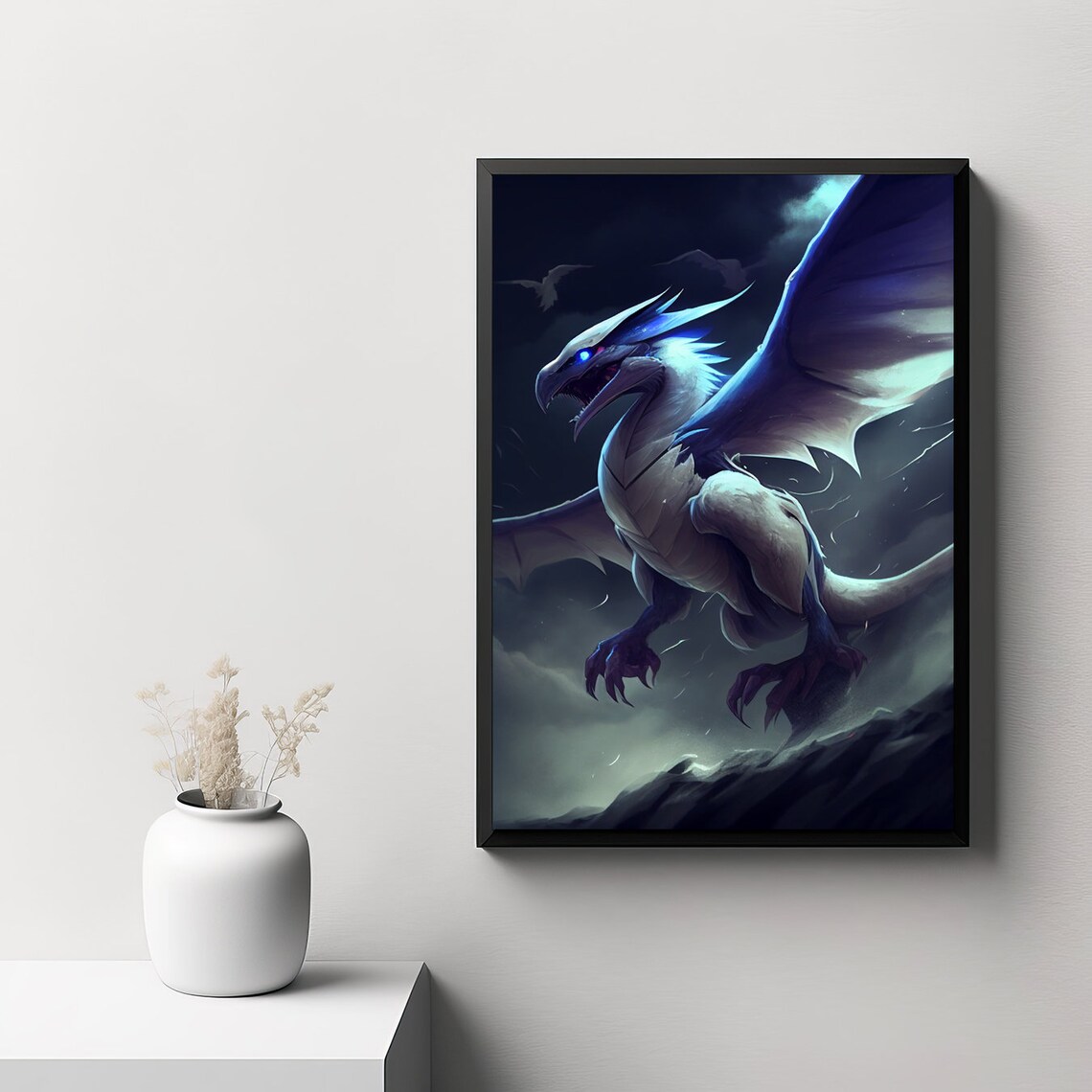 Lugia, Pokemon, Poster, Wall Art, Ai Art, Gift for Him, Gift for Her ...