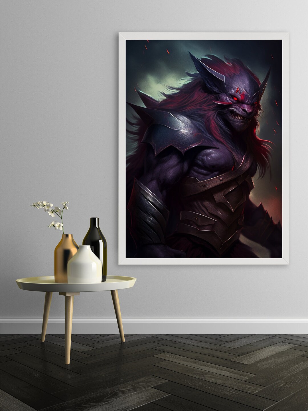 Zoroark, Pokemon, Poster, Wall Art, Ai Art, Gift for Him, Gift for Her ...
