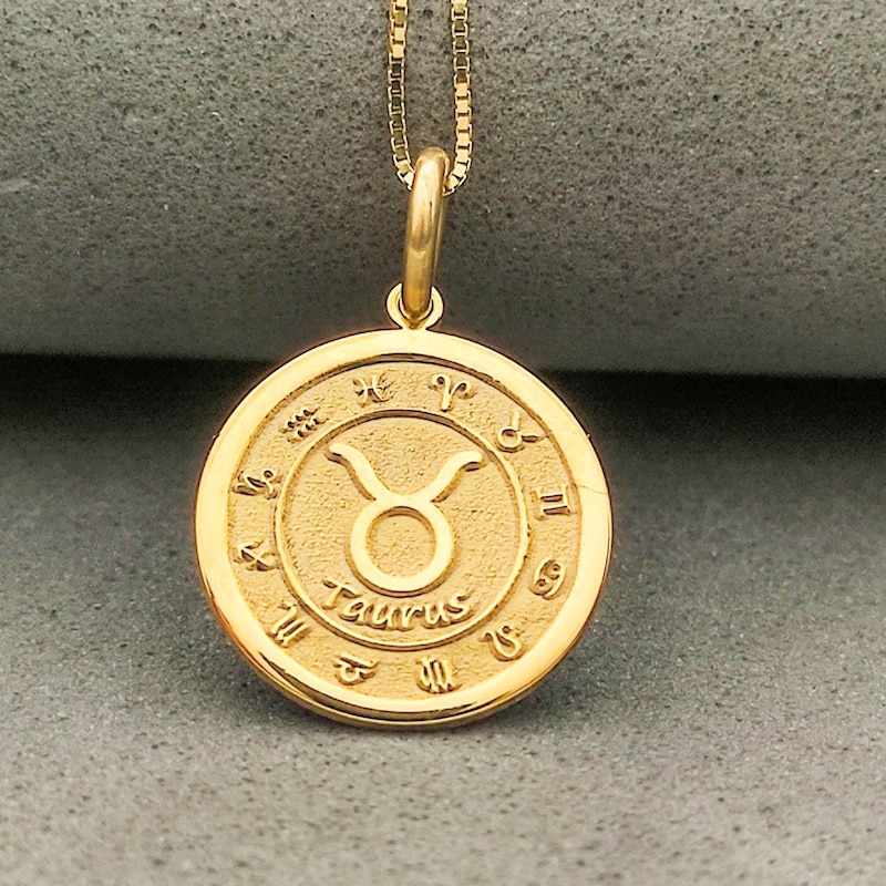 Taurus Necklace - Etsy UK