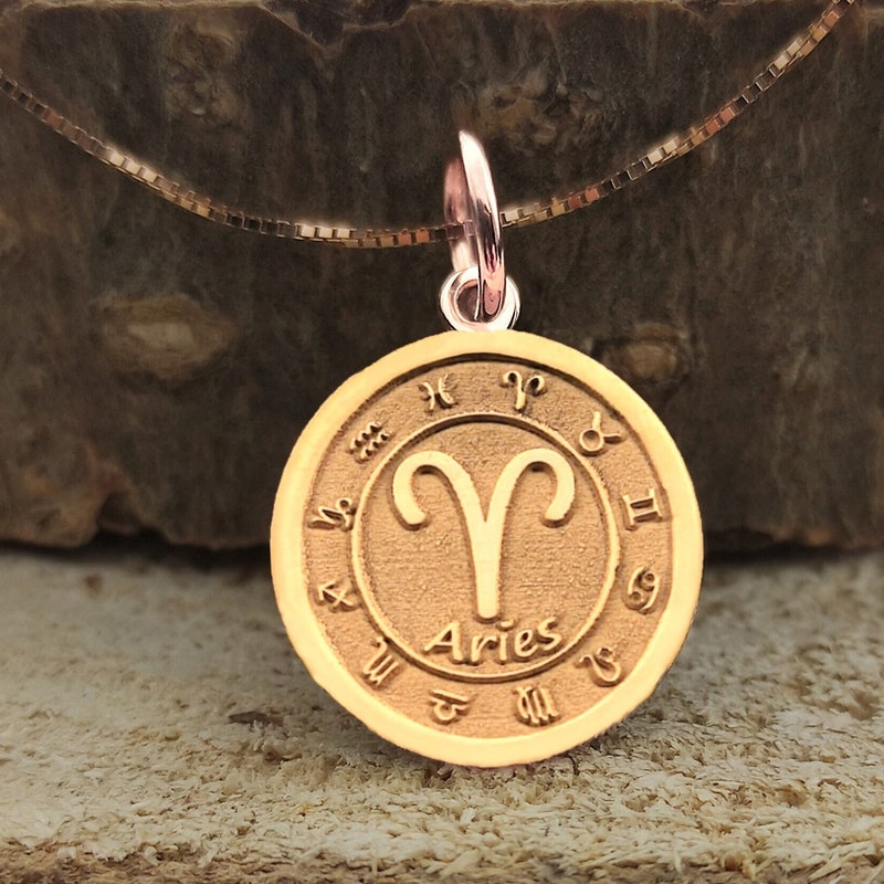 Aries Necklace - Etsy
