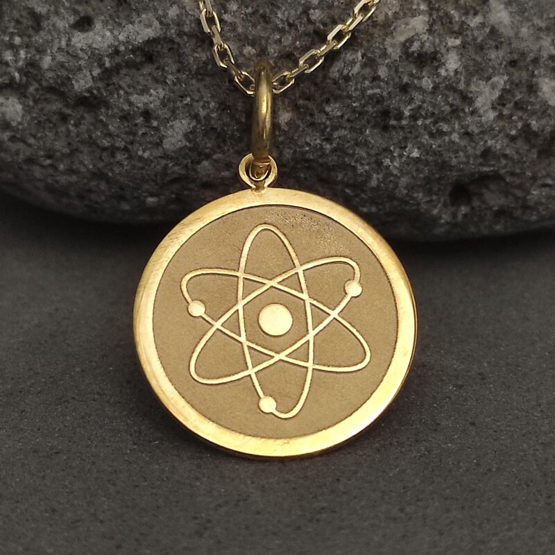 Atom Necklace - Etsy