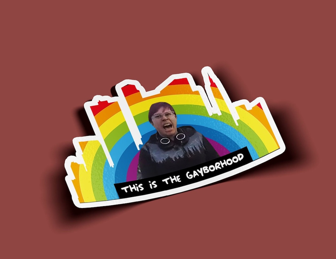 This is the Gayborhood Sticker BOGO Buy One Get One Free - Etsy