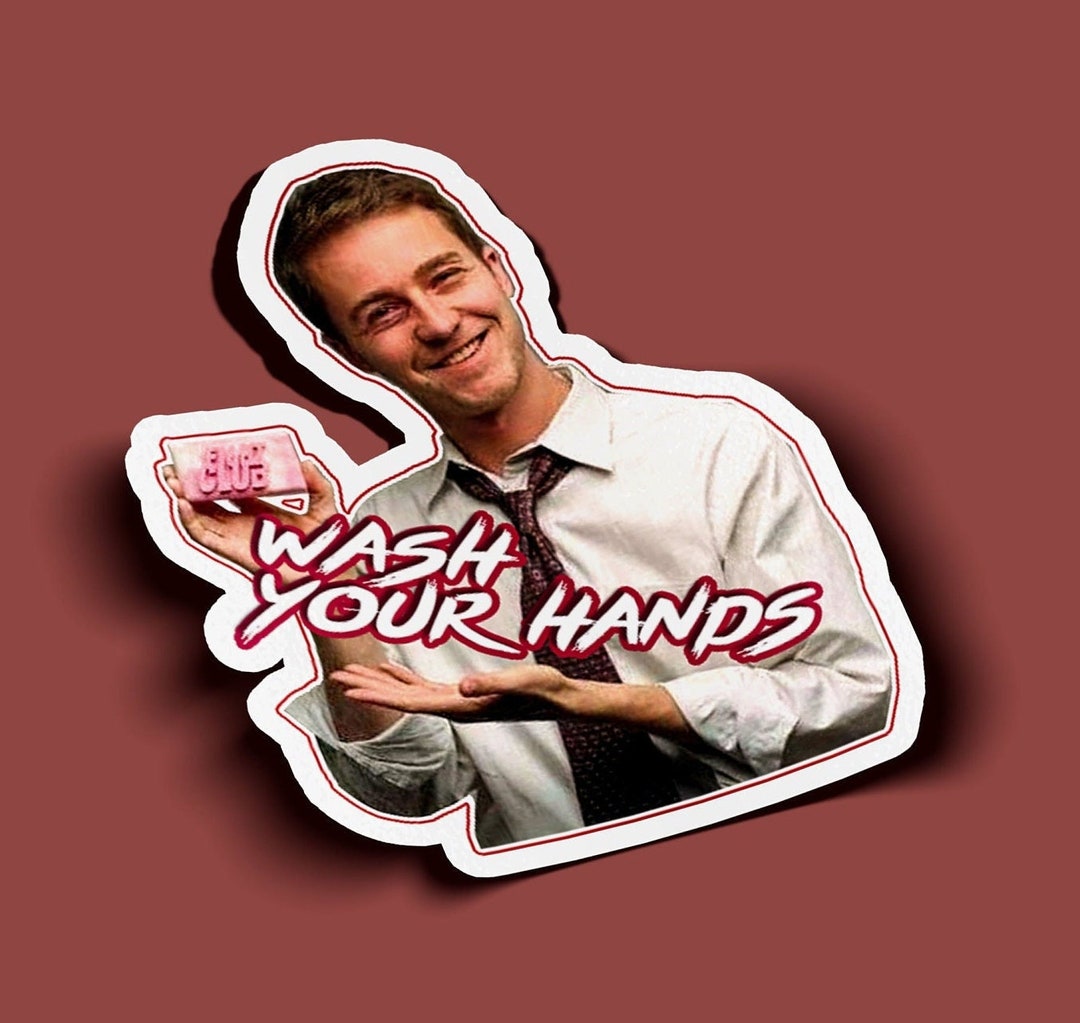 Edward Norton Sticker Fight Club Sticker BOGO Buy One Get - Etsy
