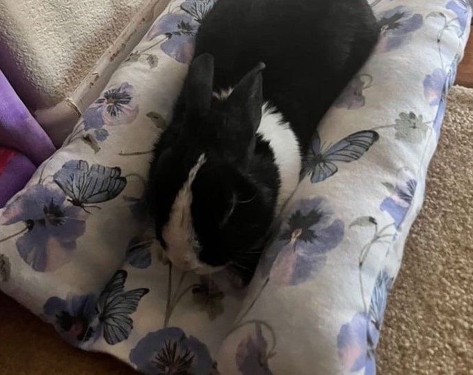 Floral Patterns | Snug as A Bug Bunny Bed | Rabbit Bed - Etsy