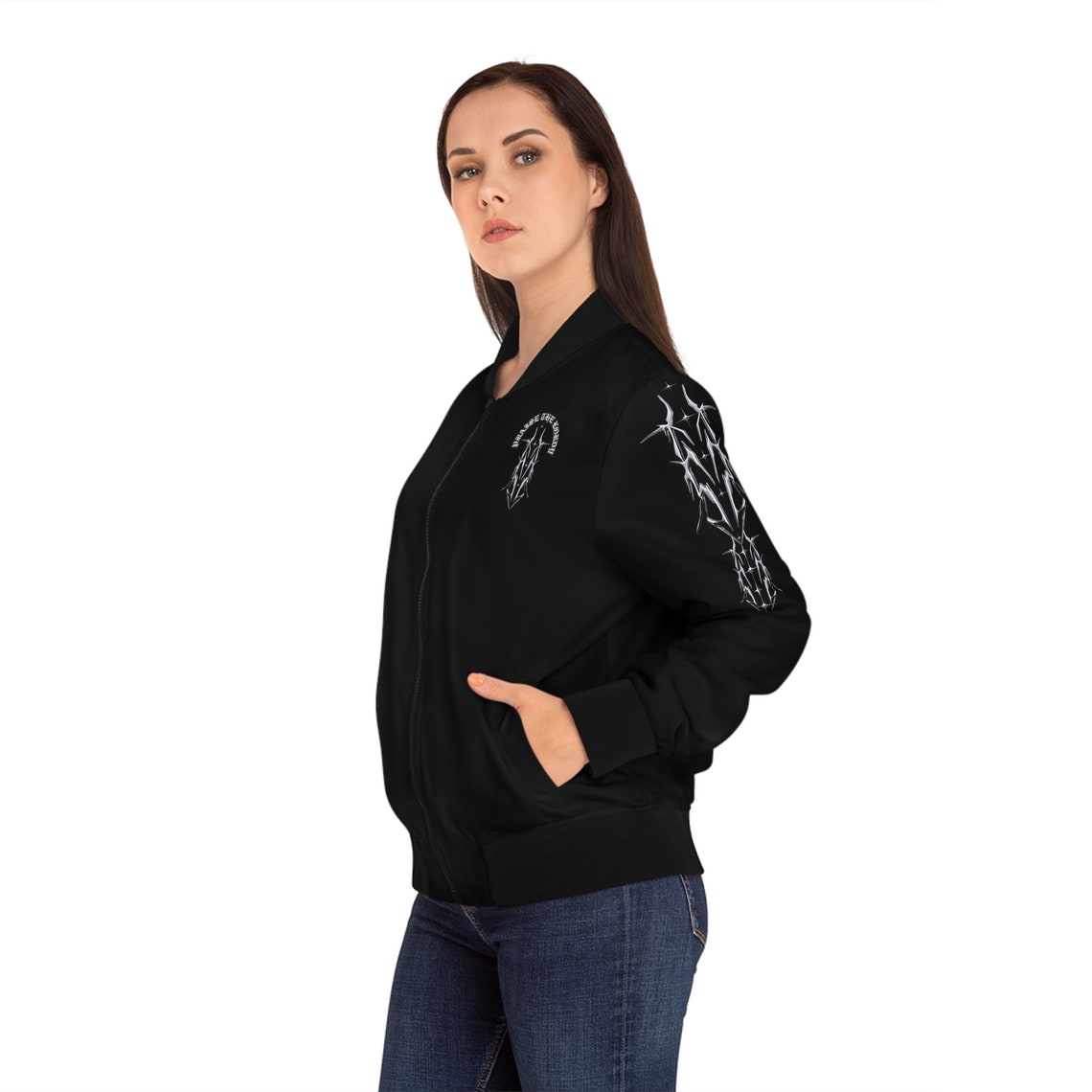 Cyberpunk Jacket | Techwear Bomber Jacket Opium Aesthetic Clothing ...