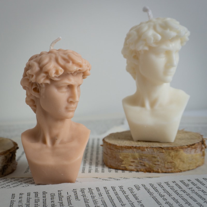 Bust Candle - Etsy