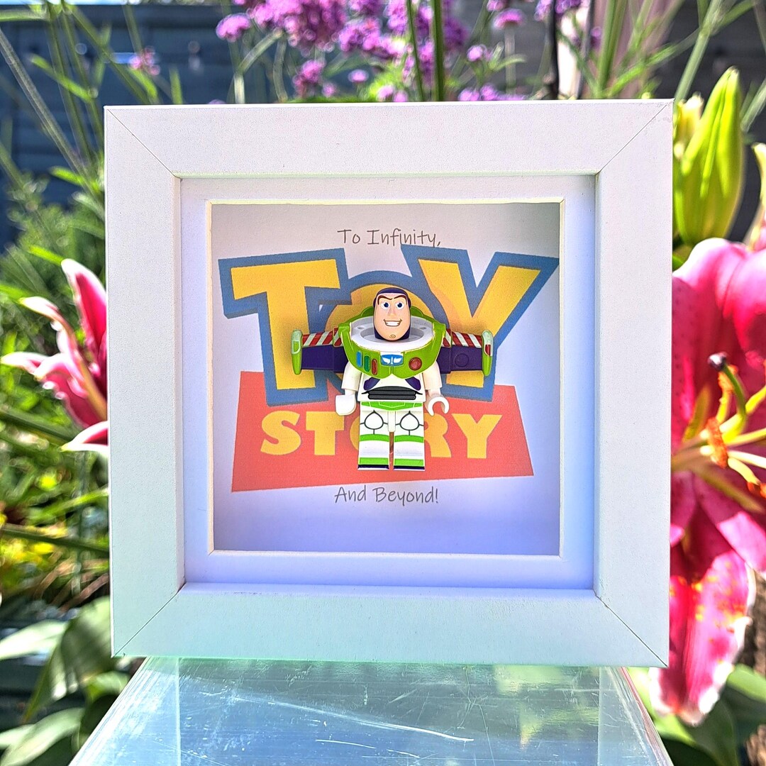 Unique Disney, Movie & TV Character Minifigure Frames Personalised Gift ...