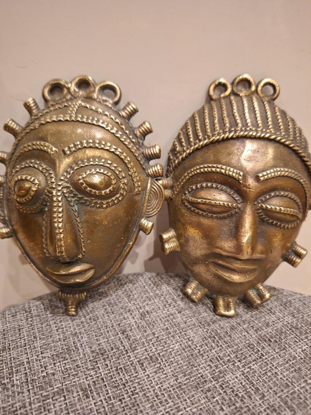 Baoulé Passport Masks, Ivory Coast Crafts, 18th Century. Akan. Africa ...