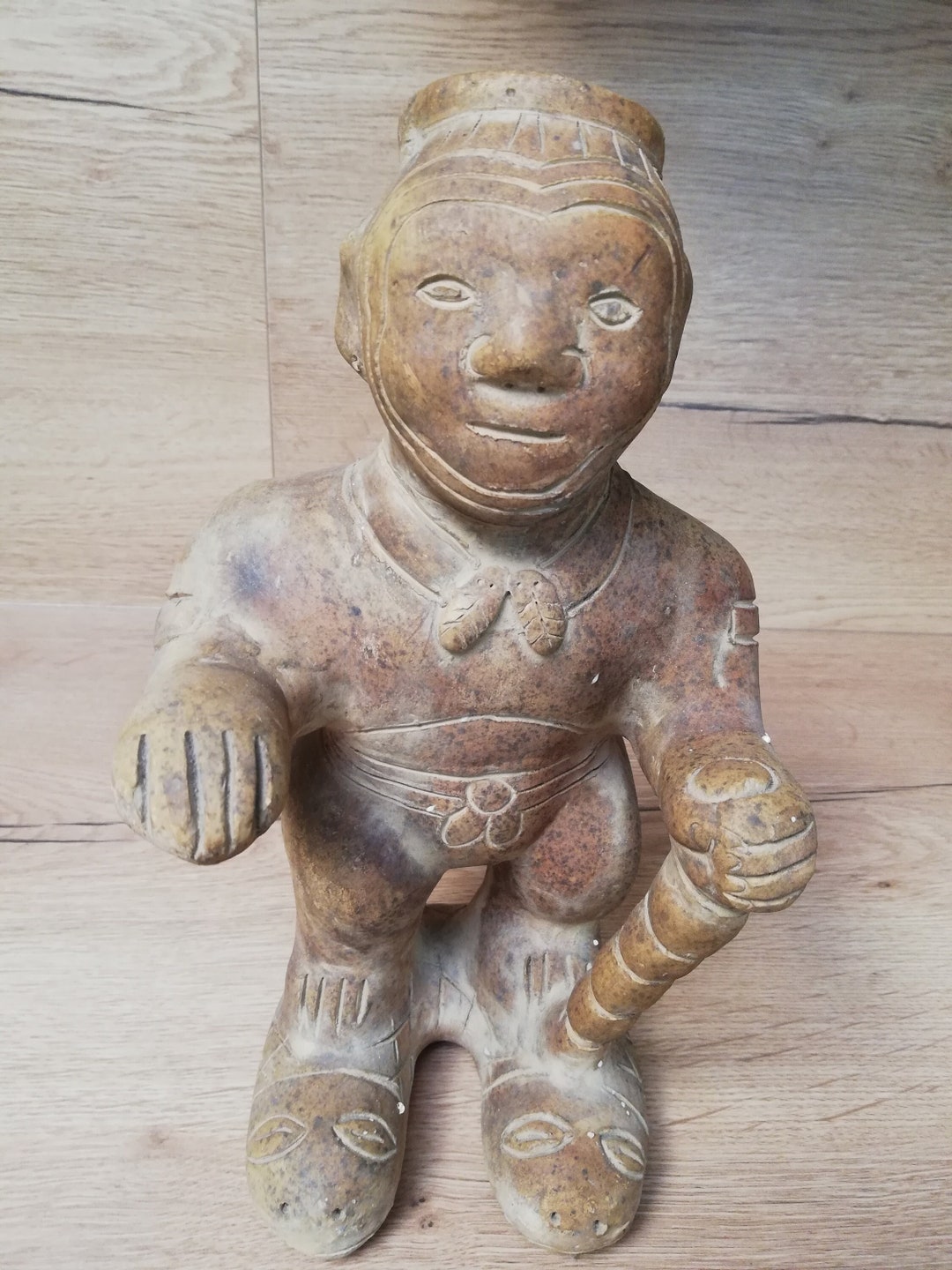 Pre-columbian Mexican Statuette, Olmecs, Incas, Mesoamerican Sculpture ...