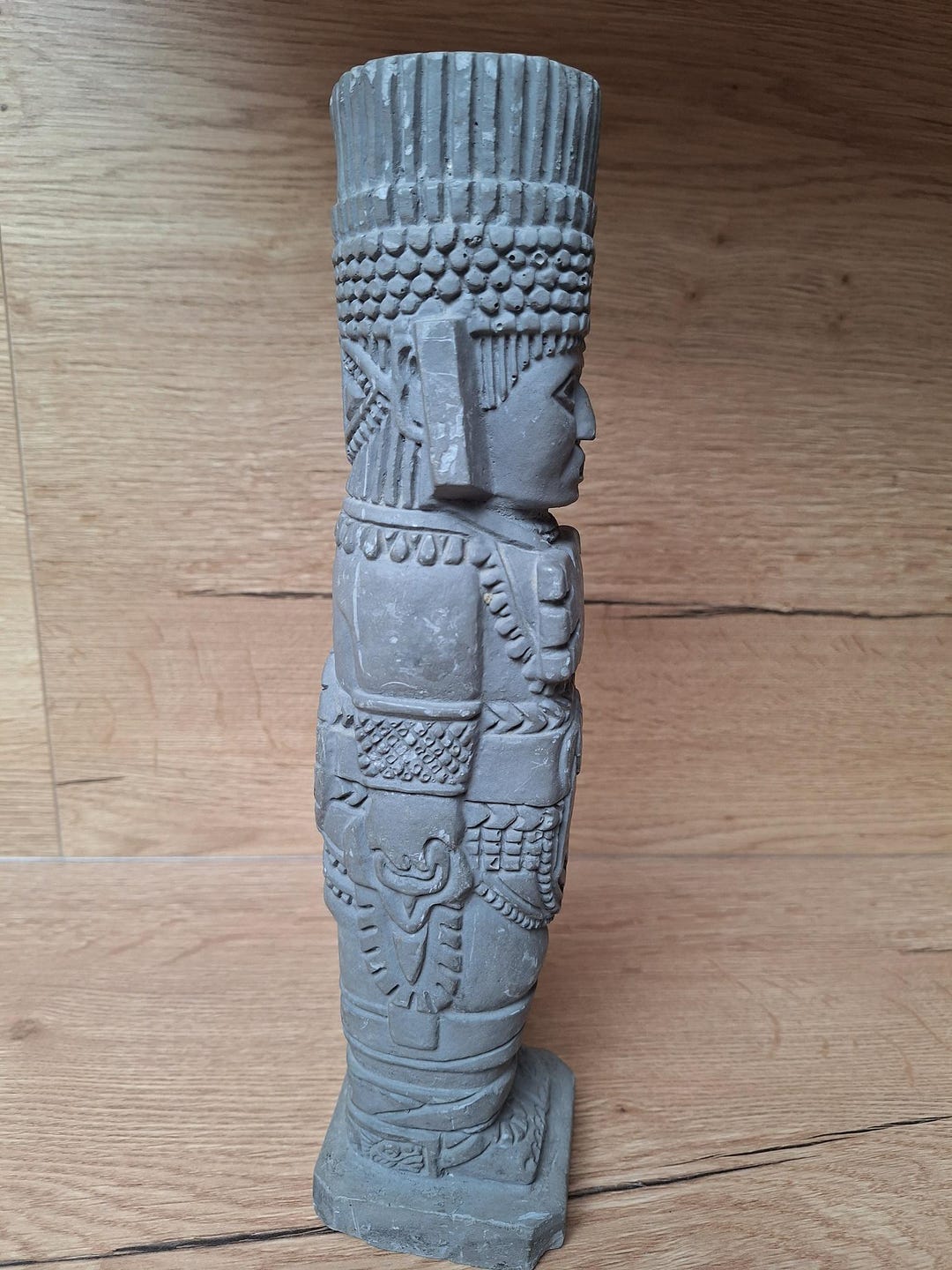 32cm Sculpted Statue, Modern Art Toltec Atlantean Warrior, Tula Site in ...