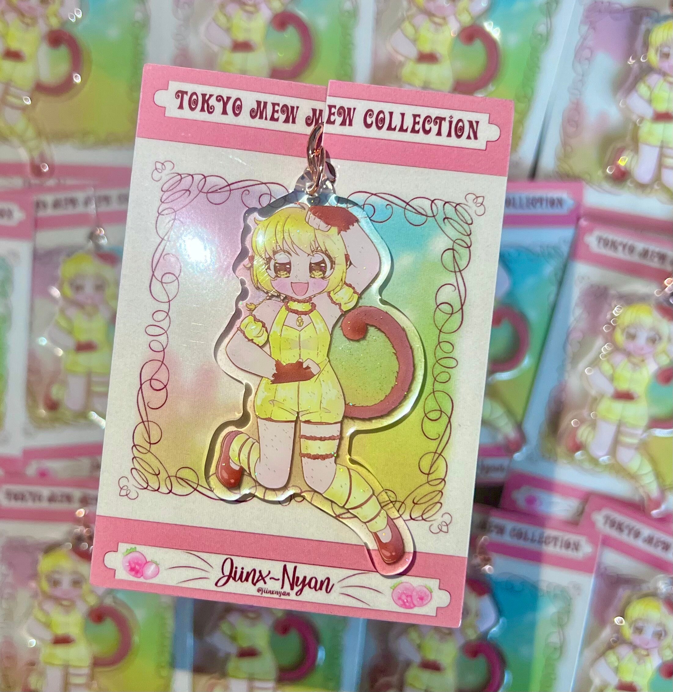 Tokyo Mew Mew Epoxy Keychains - Etsy