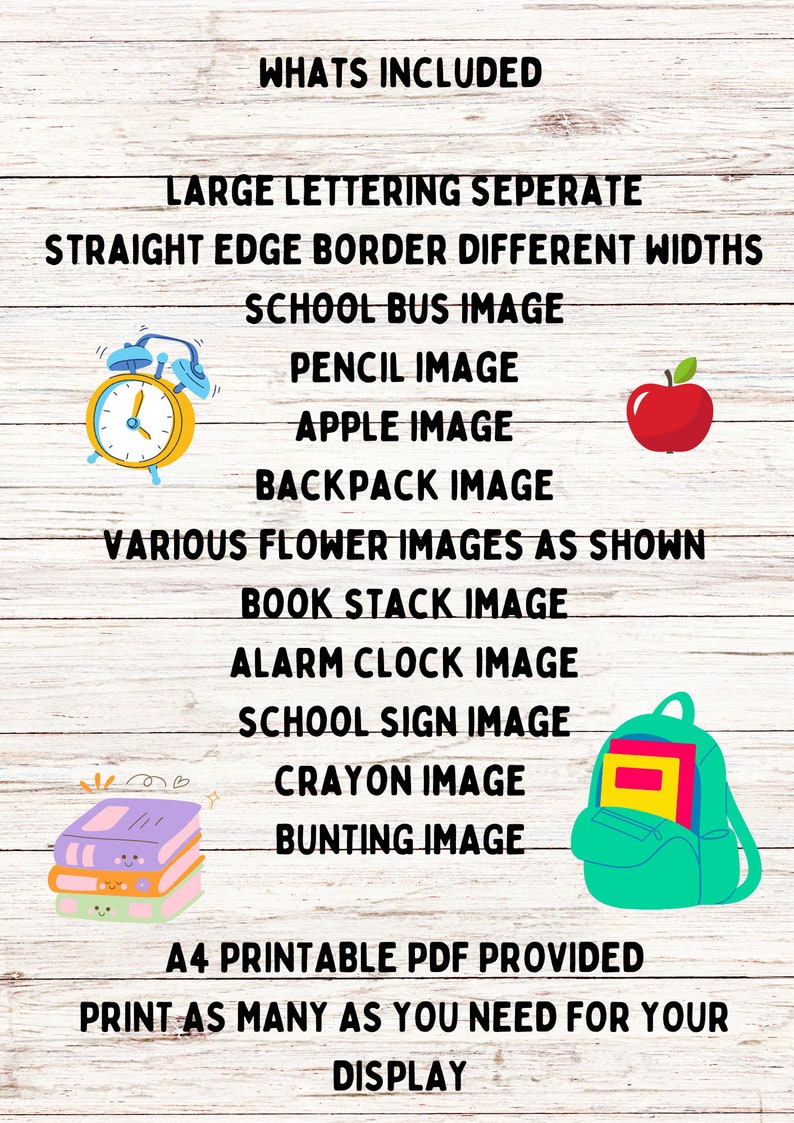 Welcome Back to School Bulletin Board: Bright Classroom Decor ...