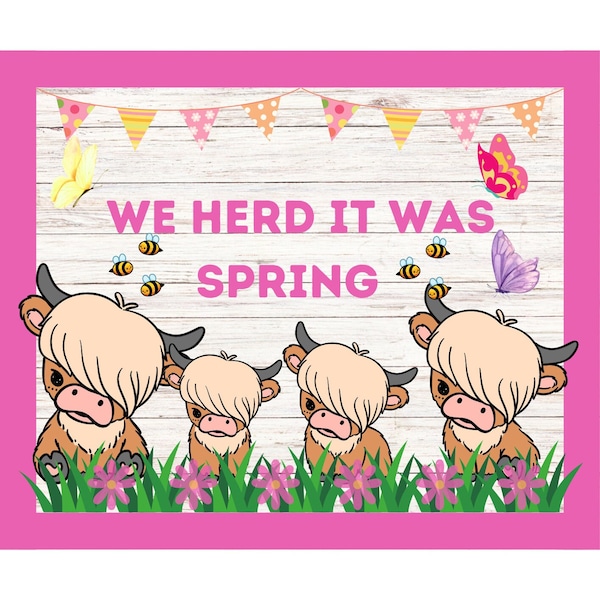 Spring Bulletin - Etsy