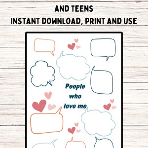 Life Skills for Kids, Self- Esteem Worksheets for Kids and Teens ...