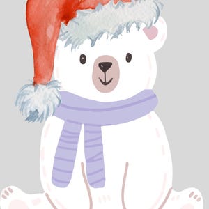 Christmas Bulletin Board Printable, Polar Bear Bulletin Board, North ...