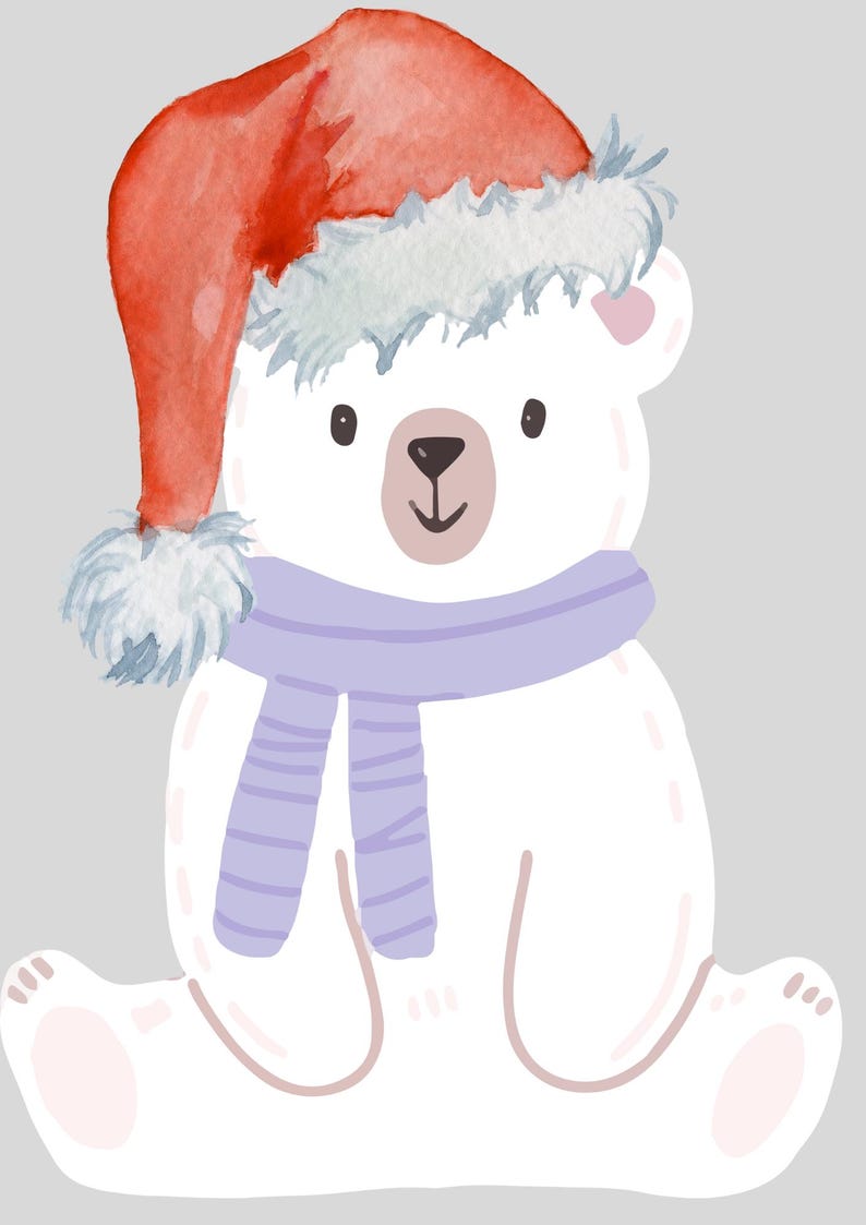 Christmas Bulletin Board Printable, Polar Bear Bulletin Board, North ...