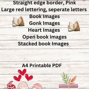 Valentines Bulletin Board, Printable February Bulletin Board, Love ...