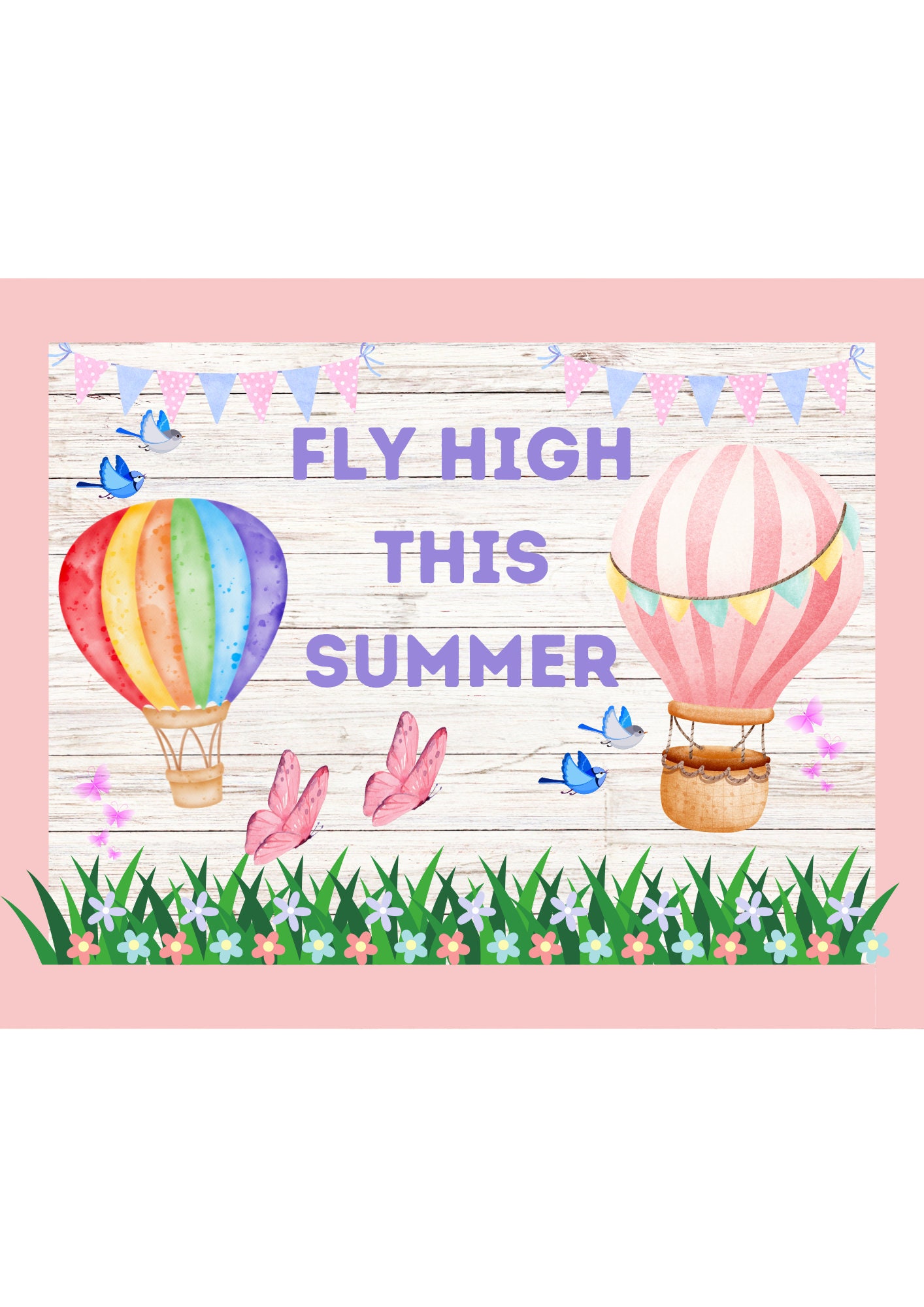 End of Year Bulletin Board Printable, Graduation Bulletin Board, Summer ...