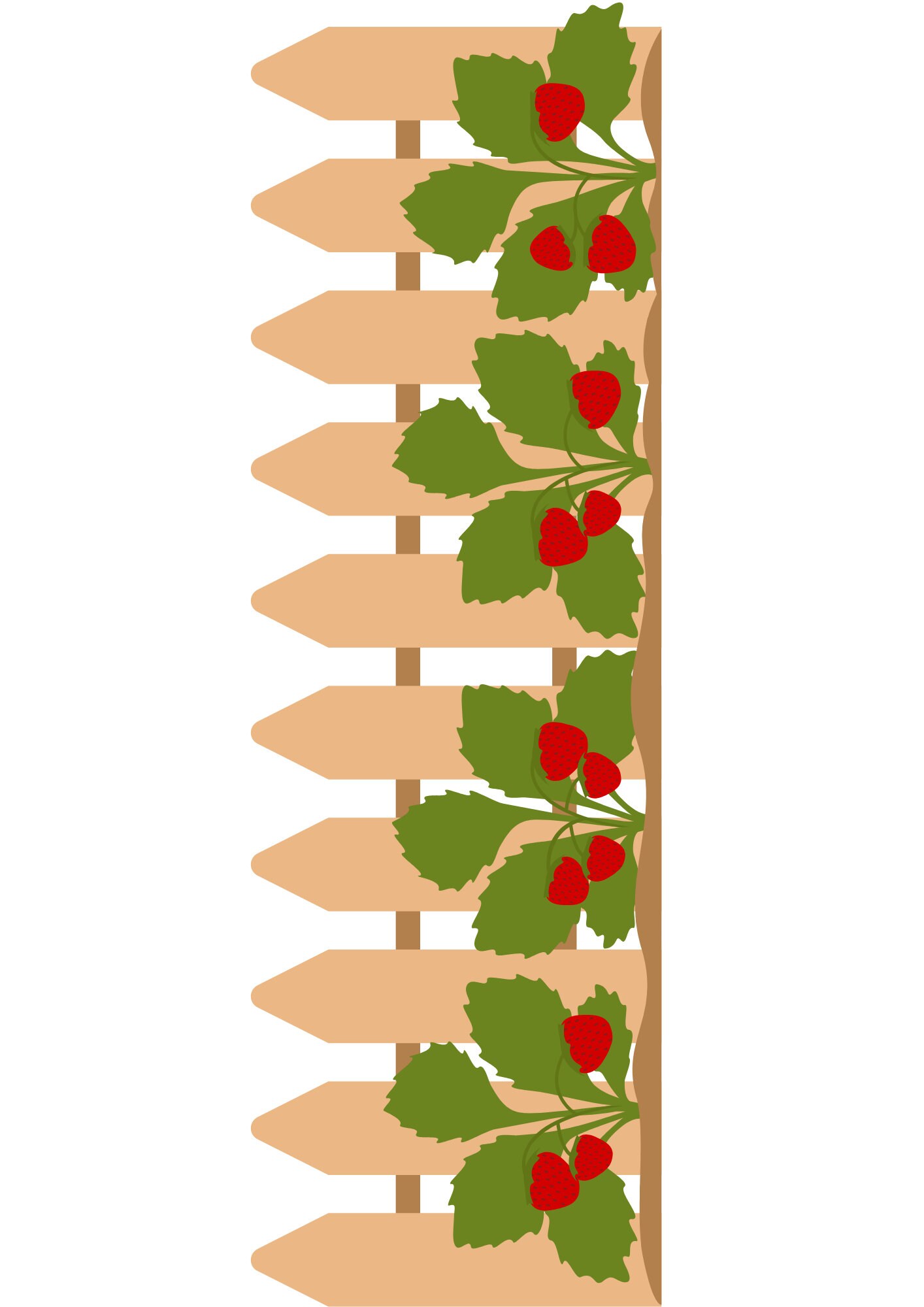 Summer Bulletin Board Printable, Berry Bulletin Board, Strawberry Patch ...