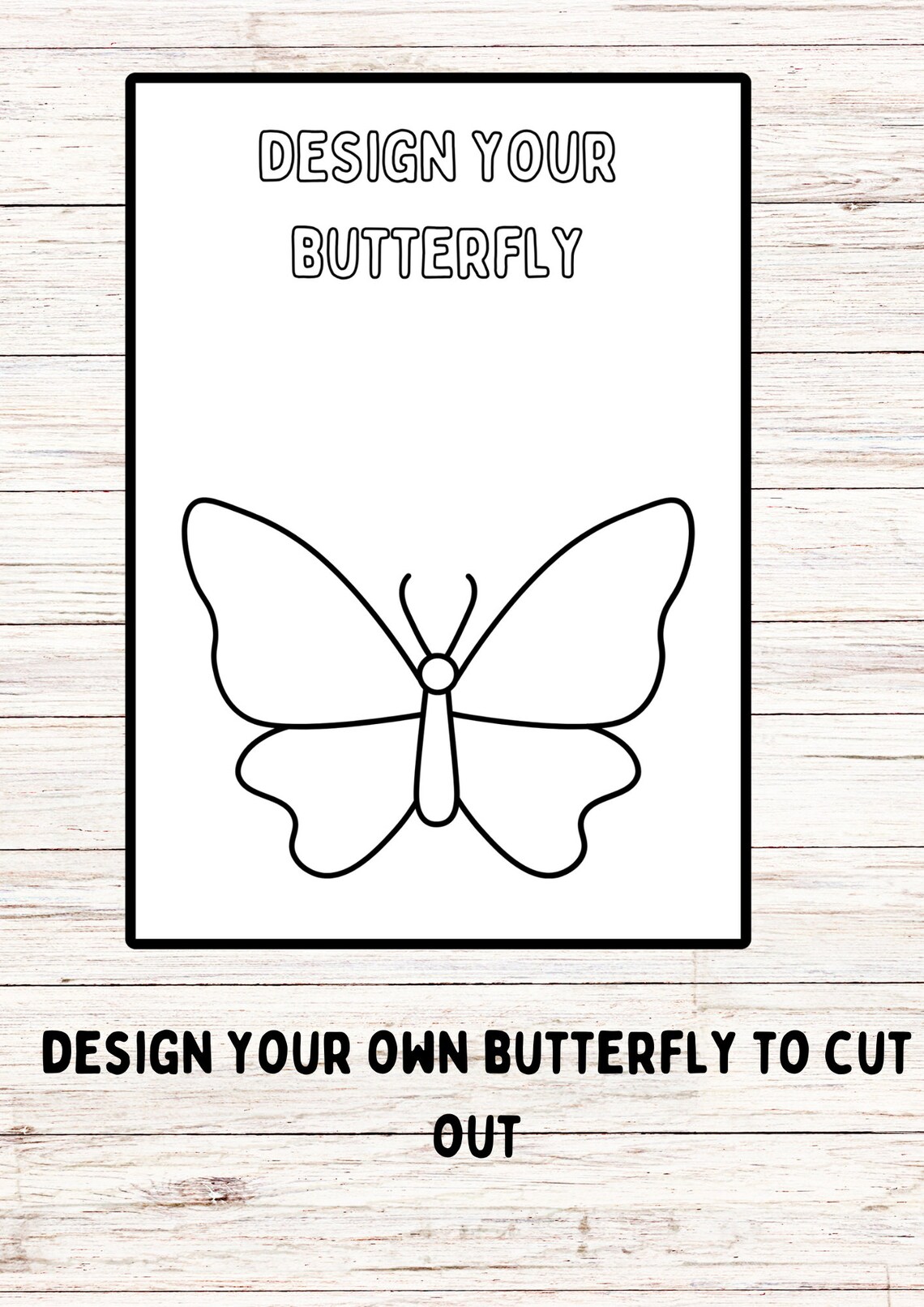 Butterfly Life Cycle Craft Printable, Butterfly Life Cycle Printable ...