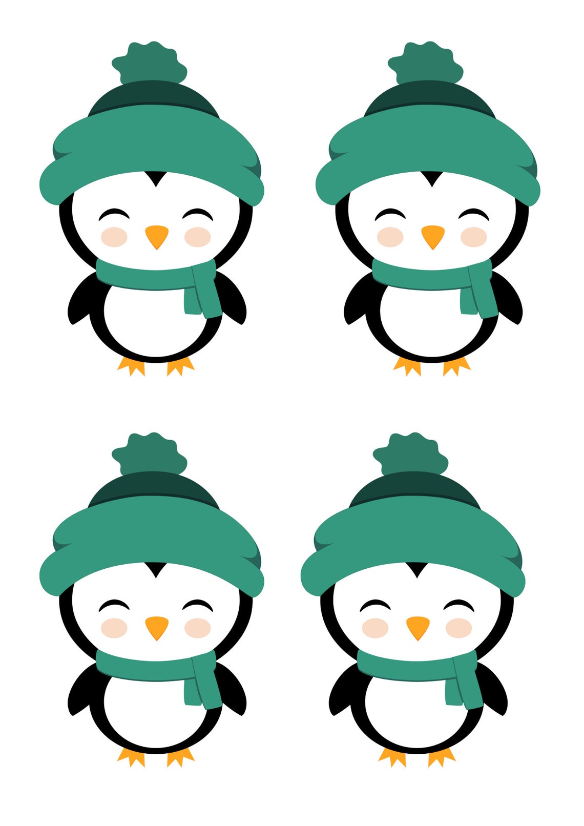 Christmas Bulletin Board Kit, Penguin Bulletin Board, Winter Wonderland ...