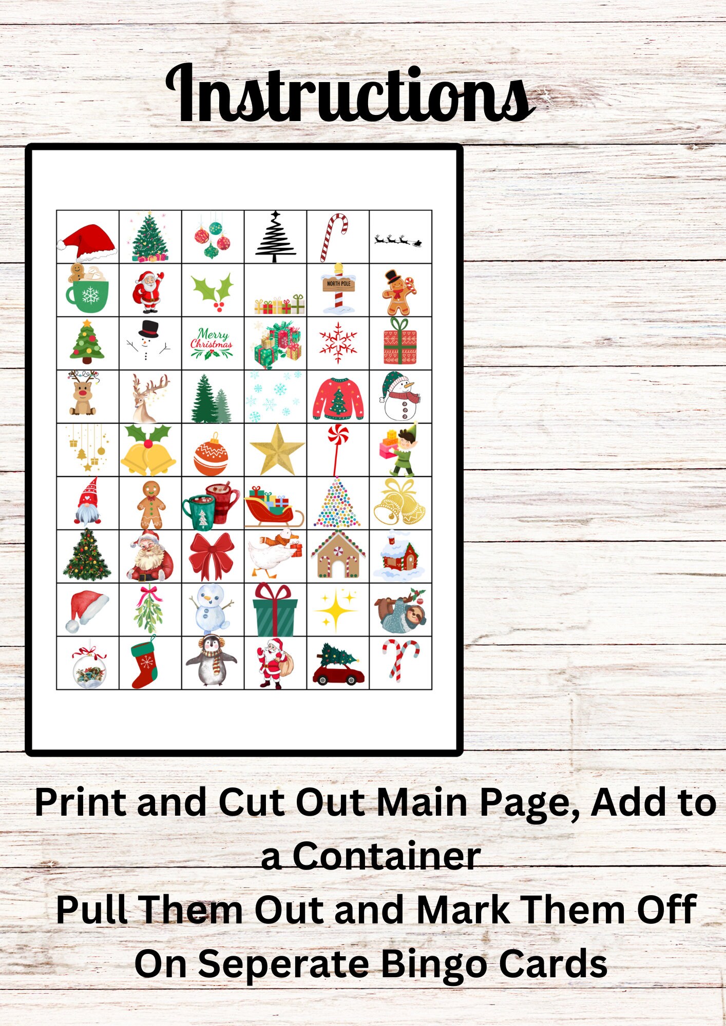 Christmas Games Bundle Printable, Christmas Bingo Christmas Trivia Game ...