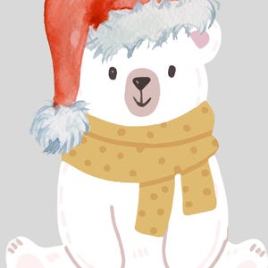 Christmas Bulletin Board Printable, Polar Bear Bulletin Board, North ...
