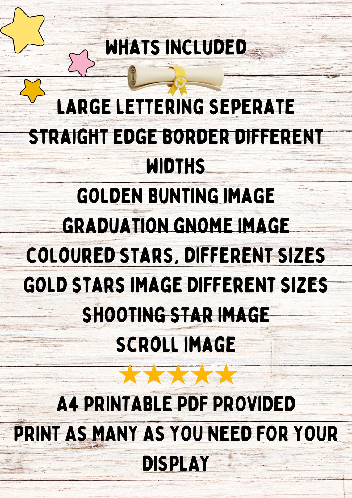 Graduation Bulletin Board Printable, End of Year Bulletin Board, Summer ...