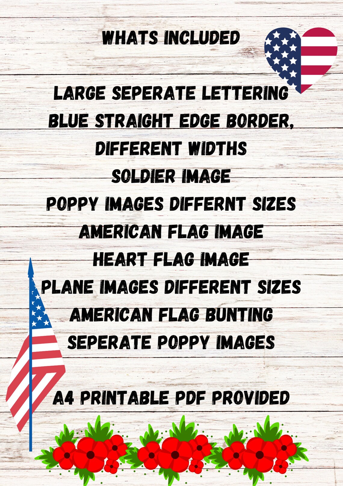 Memorial Day Bulletin Board Printable, 4th July Bulletin Board ...