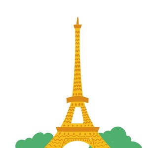 Adventure Bulletin Board Printable: Famous Landmarks, Travel Theme (A4 ...